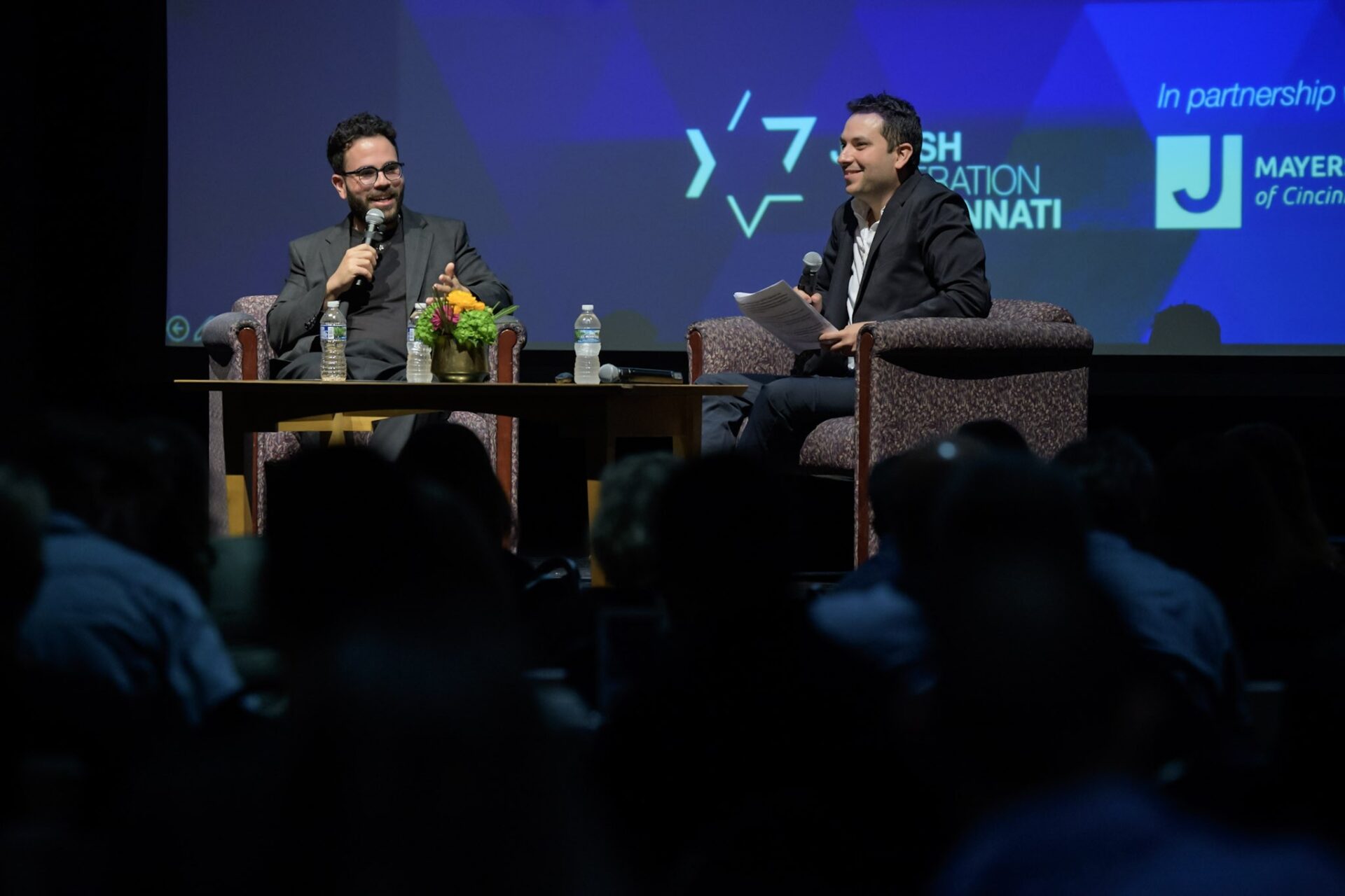 Tens of Protestors Interrupt Hen Mazzig Event - Cincy Jewfolk