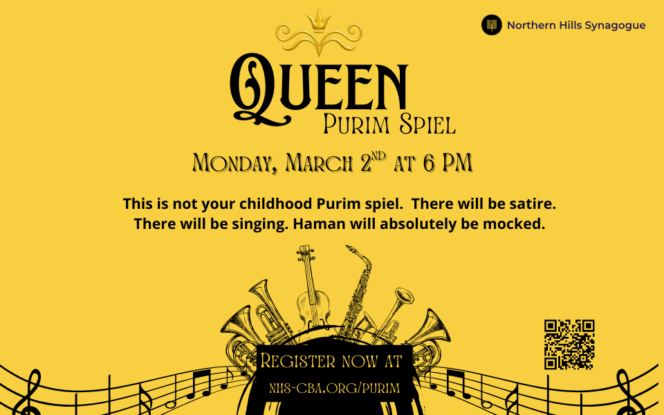 Megillah Reading and Purim Spiel - Cincy Jewfolk